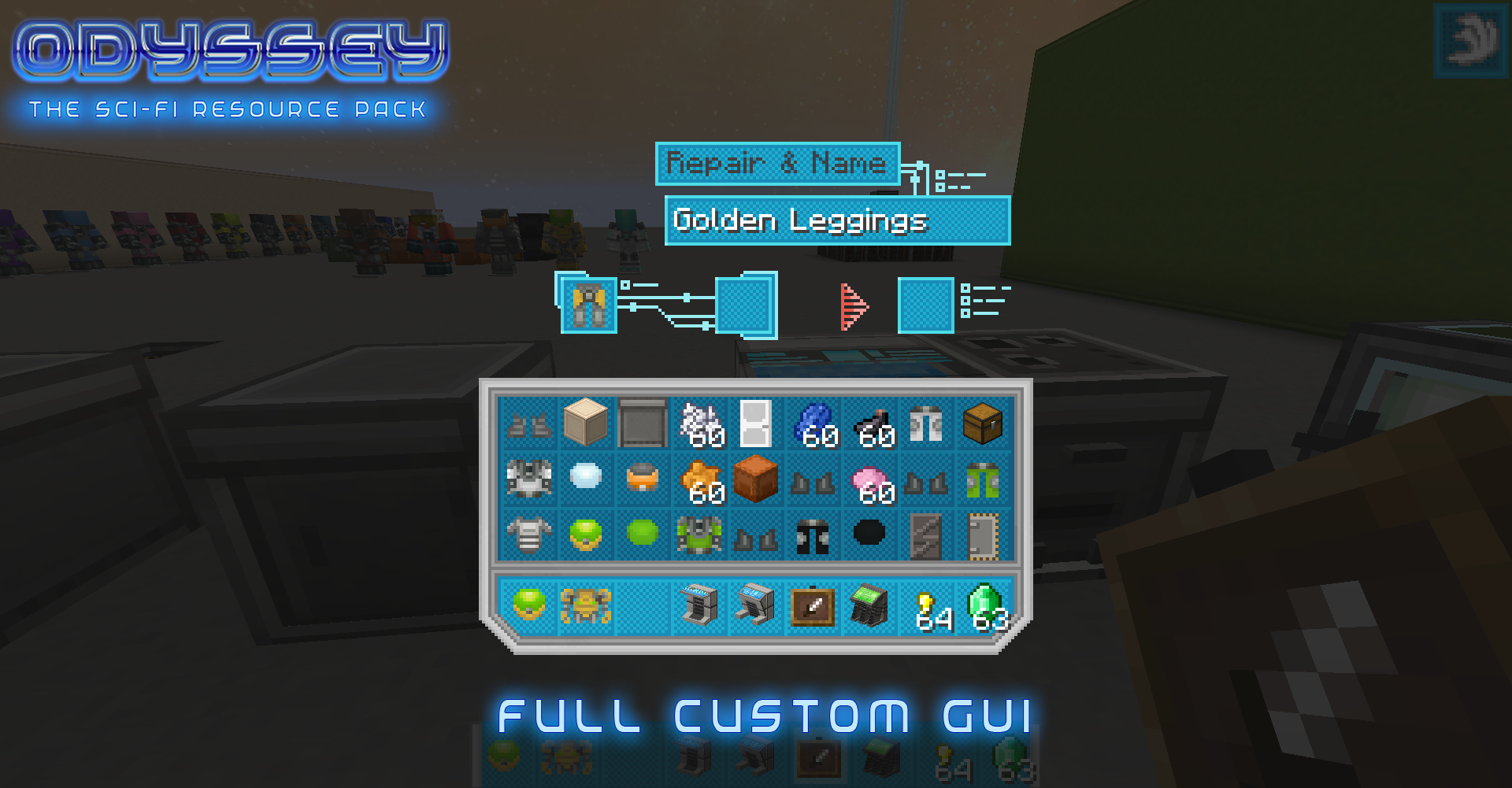 Odyssey : The Sci-Fi Resource Pack - Gallery - Minecraft Resource Packs ...