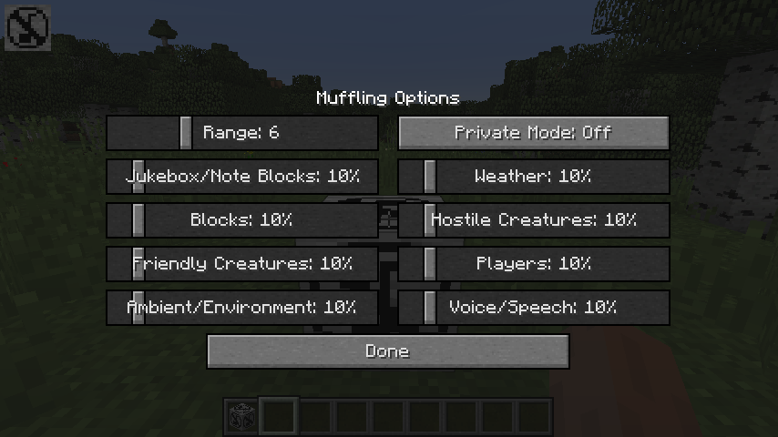 Better Muffling - Minecraft Mods - CurseForge