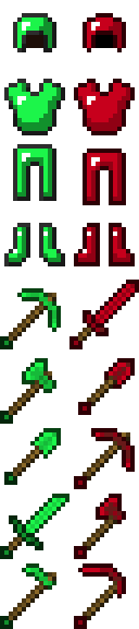 ruby/emerald Textures - Minecraft Resource Packs - CurseForge