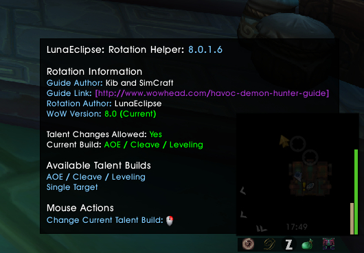 LunaEclipse: Rotation Helper - World of Warcraft Addons - CurseForge