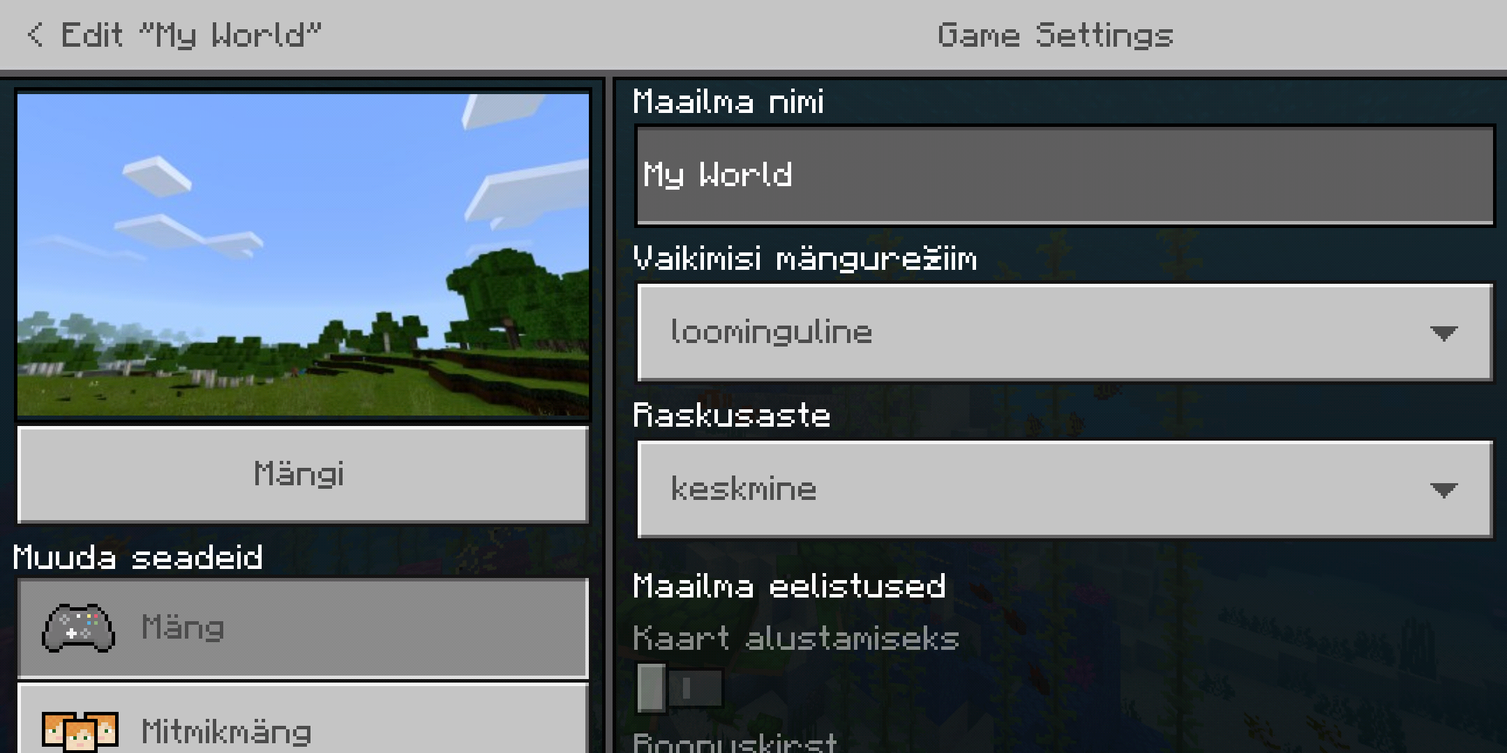 Estonian language pack - Minecraft Bedrock Addons - CurseForge