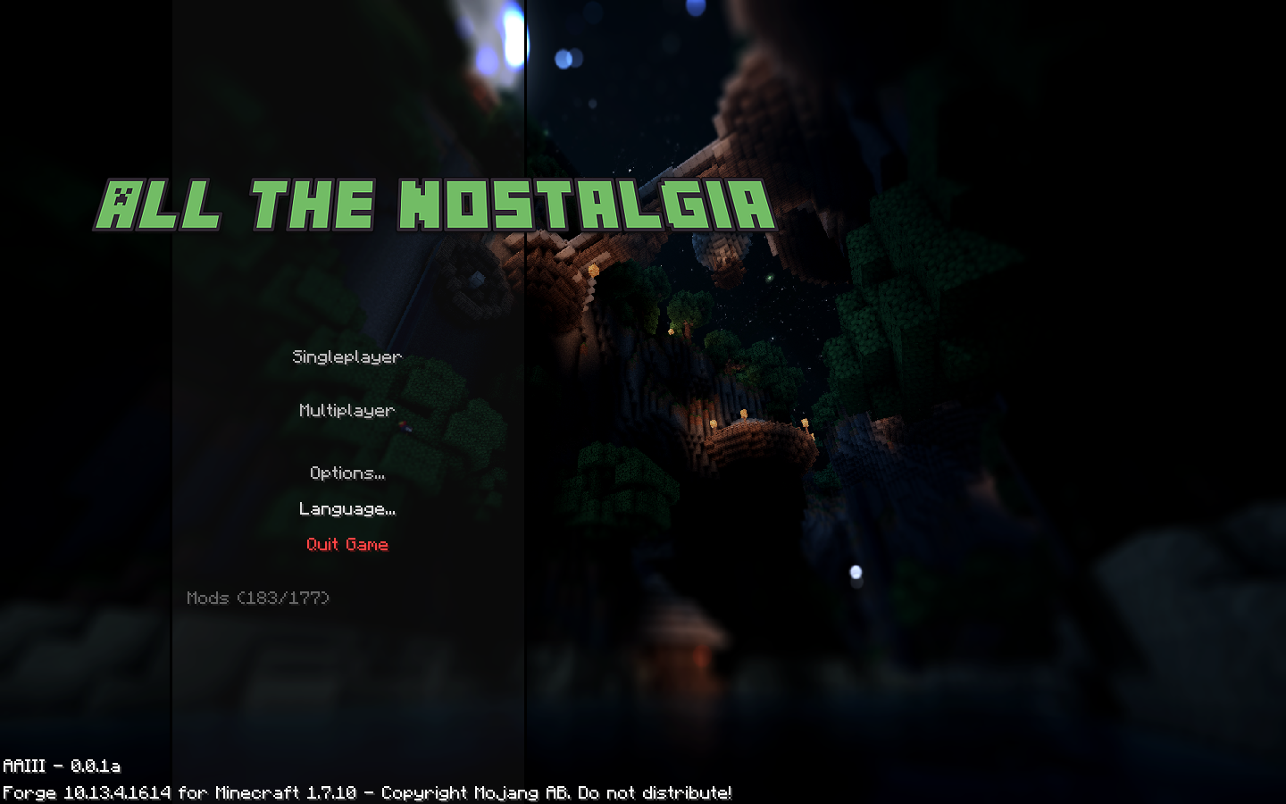 All The Nostalgia - Minecraft Modpacks - CurseForge