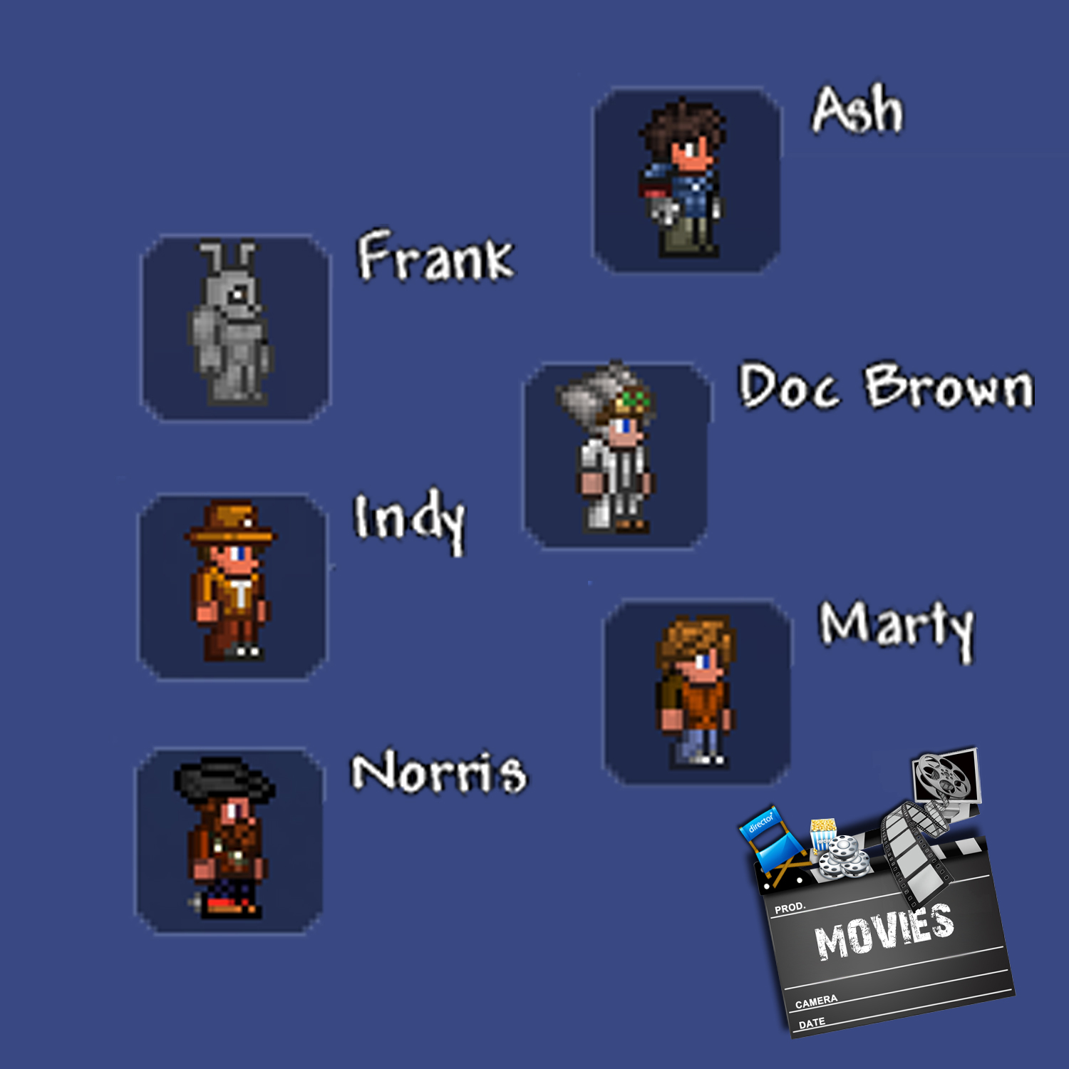 Terraria Character Pack Screenshots Maps Terraria