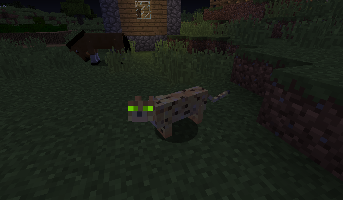 Luminous Cat Eyes - Minecraft Resource Packs - CurseForge