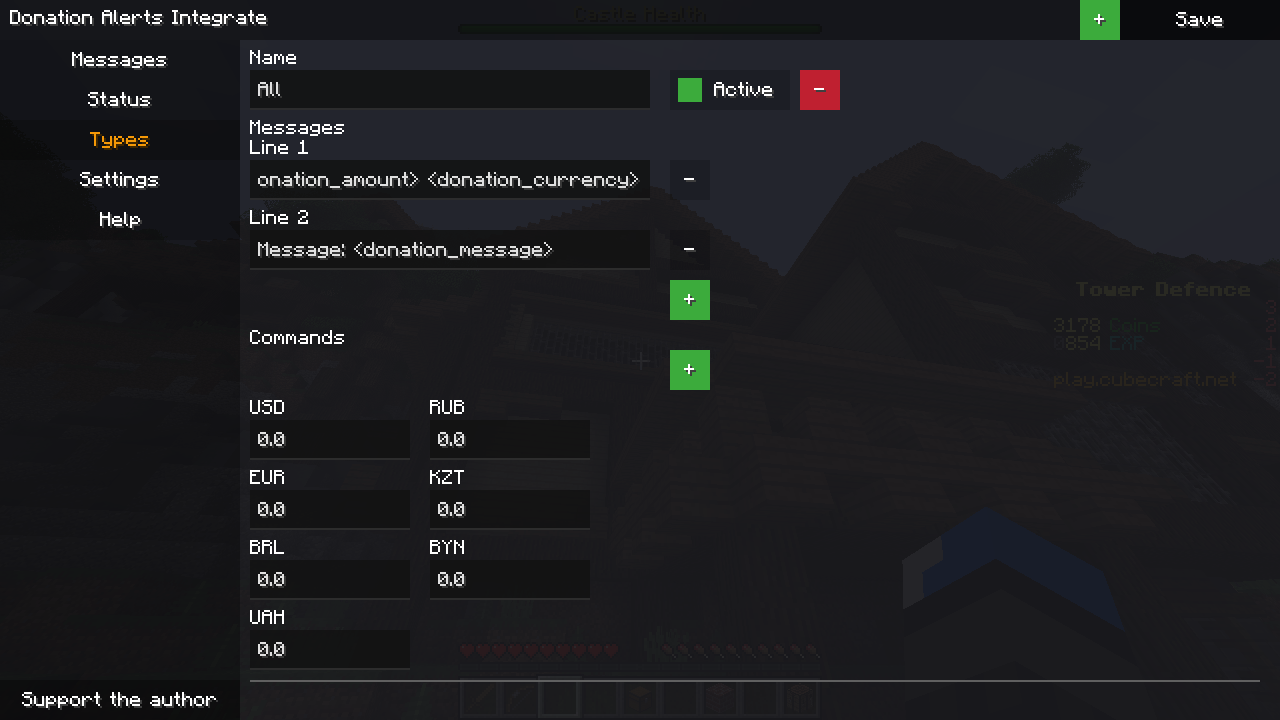 Donation Alerts Integrate - Minecraft Mods - CurseForge