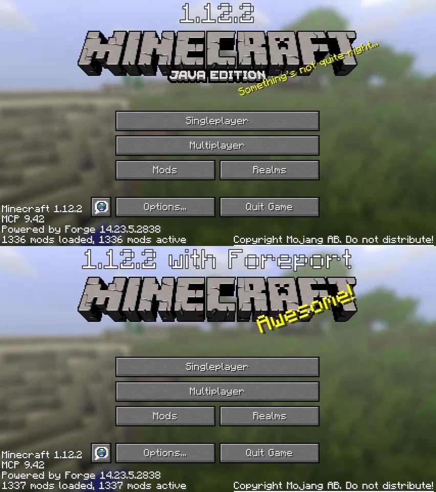 Foreport - Minecraft Mods - CurseForge