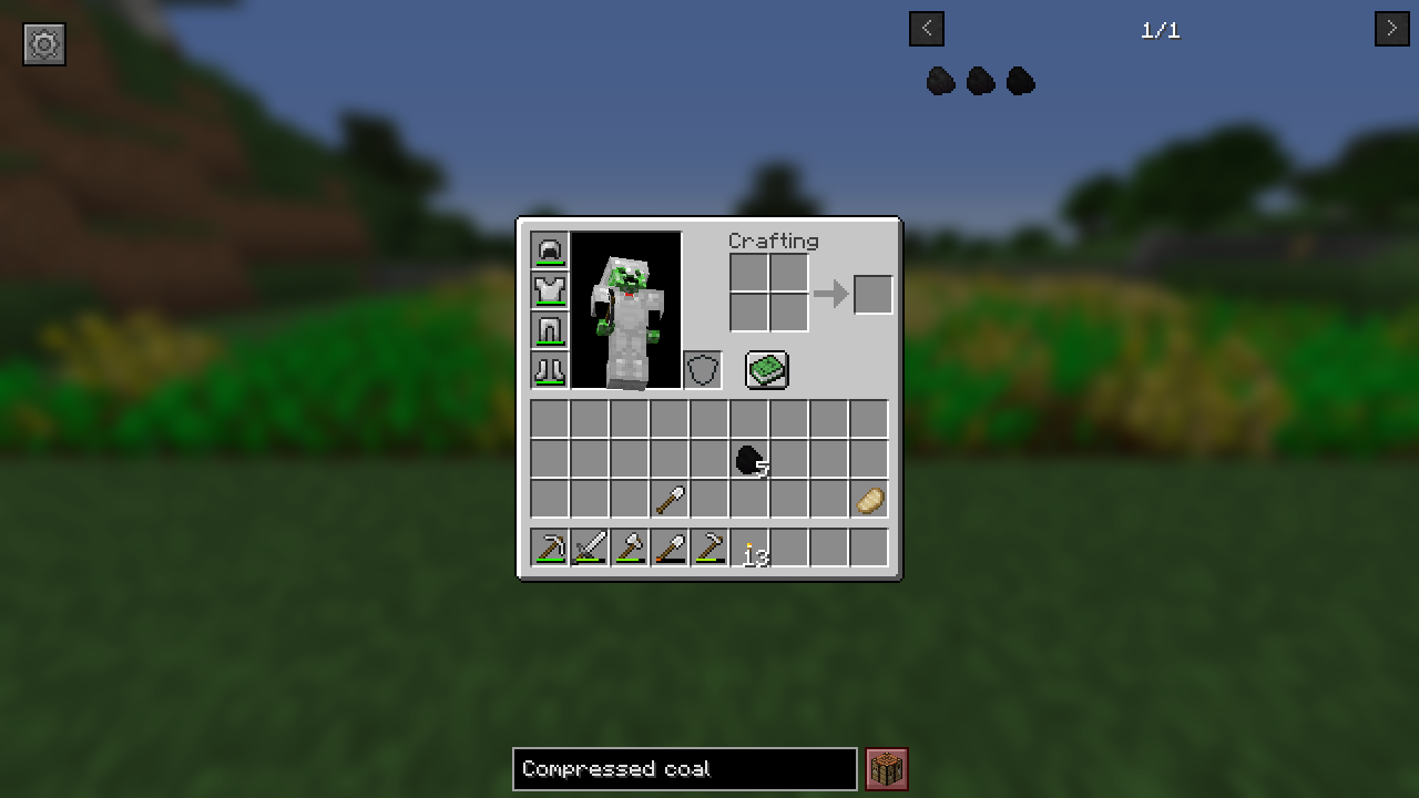 Compressed coal (Fabric) - Minecraft Mods - CurseForge