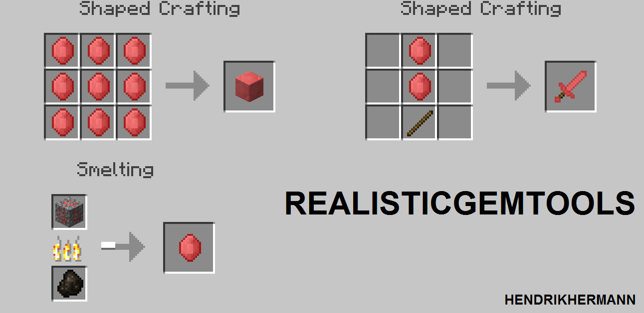 Realistic Gem Tools - Minecraft Mods - CurseForge