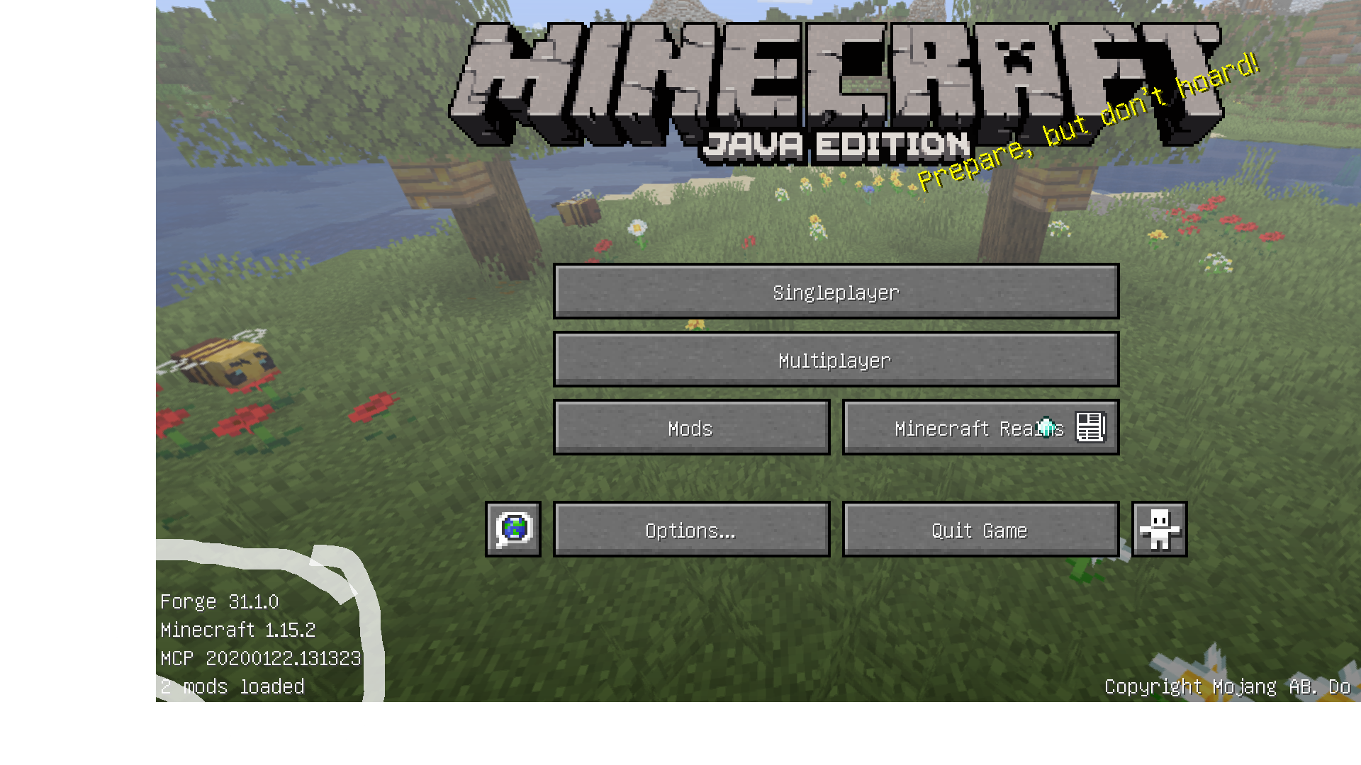 Setting Up Mods Minecraft Java 15 2 Java Mods Modding Java Edition 
