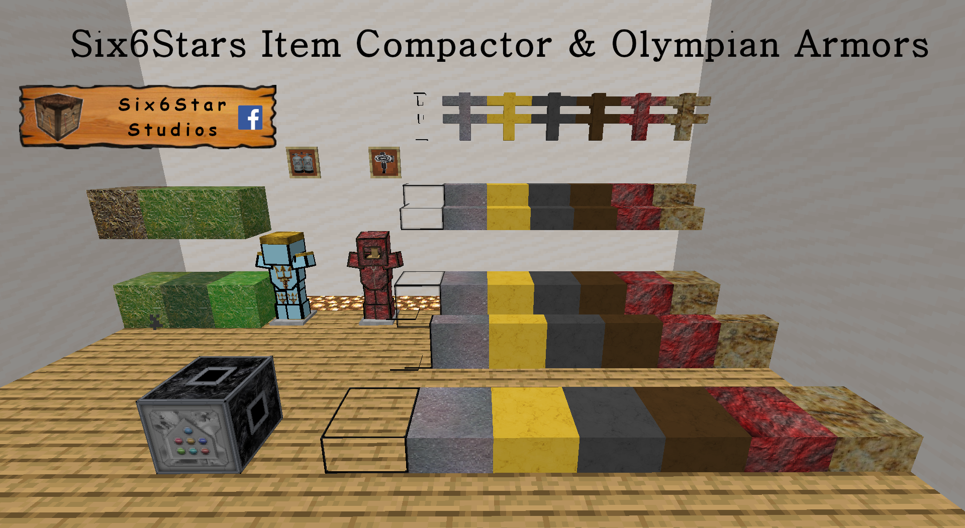 Six6Stars Item Compactor and Olympian Armors - Minecraft Mods - CurseForge