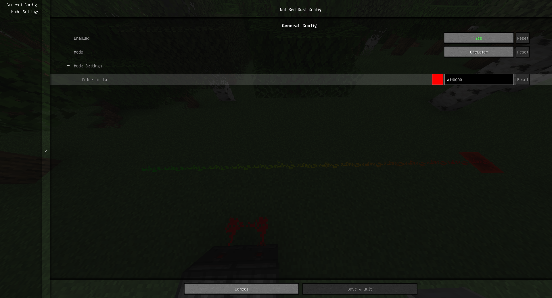 Not Red Dust - Minecraft Mods - CurseForge