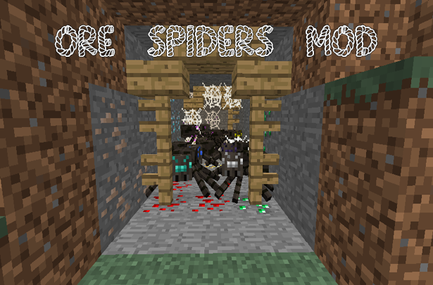 Vader's Ore Spiders Mod [D/C] [Forge] - Minecraft Mods - CurseForge