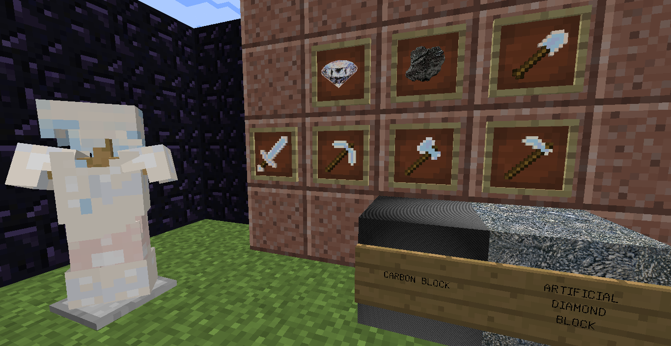 Artificial diamonds. Some blocks and recipes! - Gallery - Minecraft ...