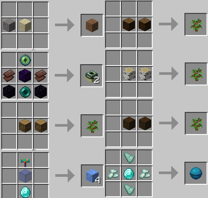 Ocean Style (recipe mod for item-limited worlds) - Minecraft Mods ...