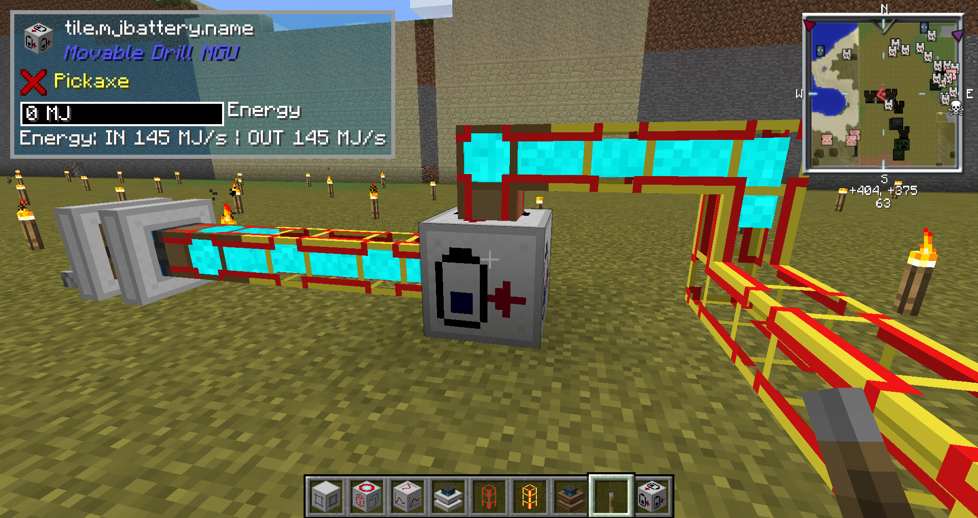 Movable Drill - Minecraft Mods - CurseForge