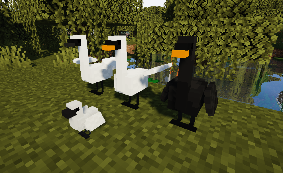 Swans - Gallery - Minecraft Resource Packs - CurseForge