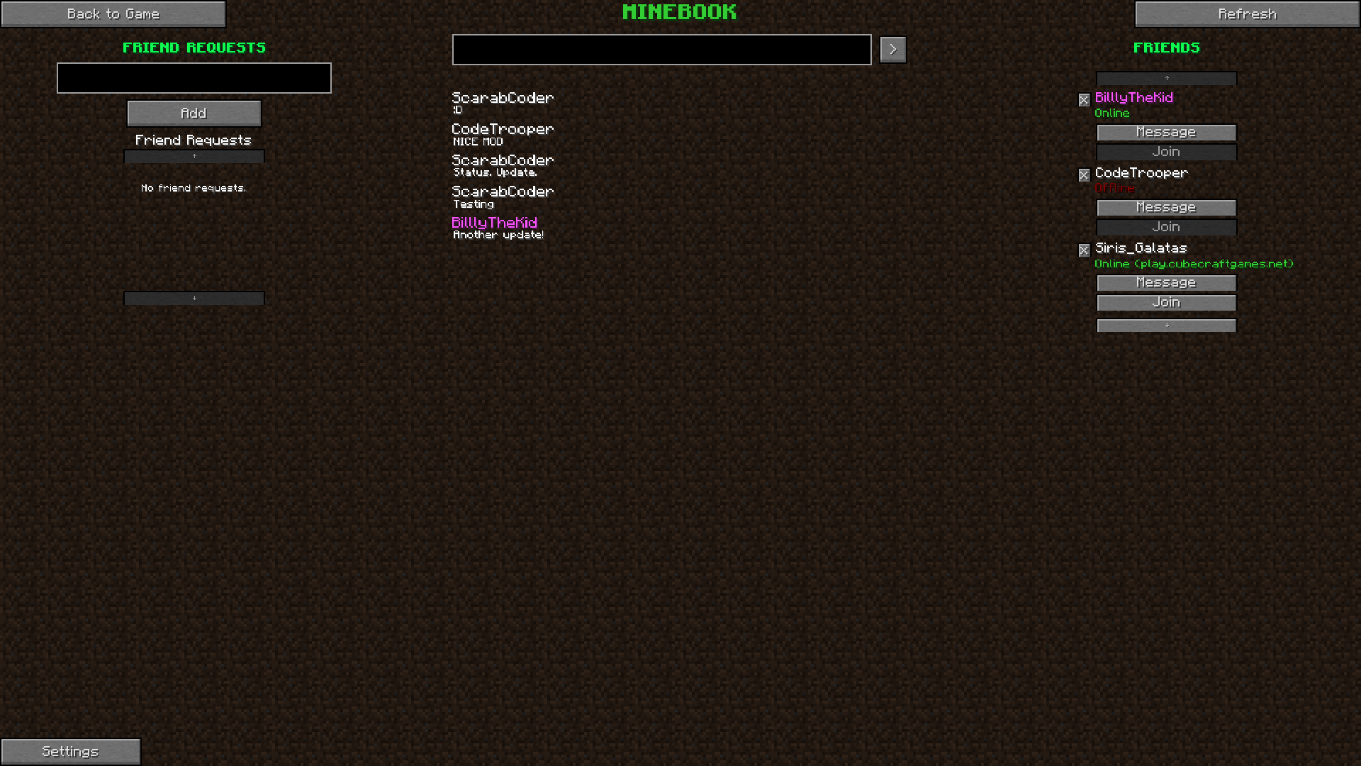 MineBook - Minecraft Mods - CurseForge