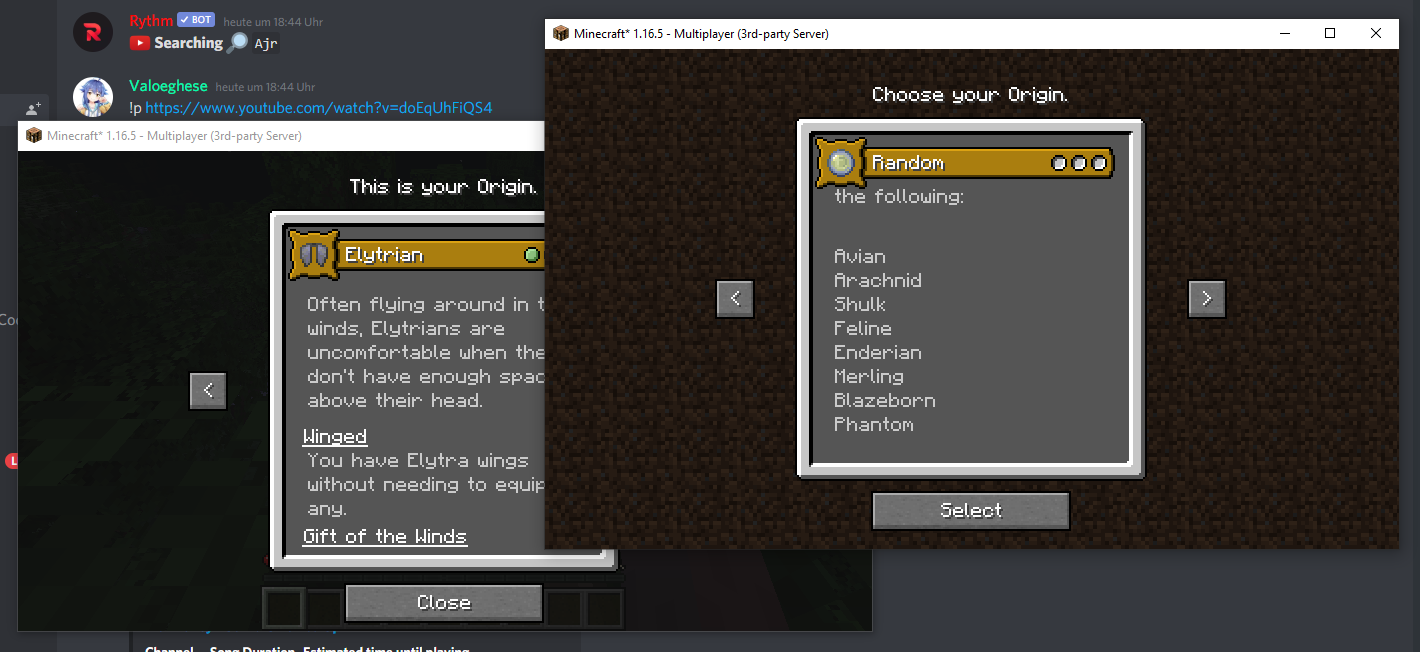Unique Origins - Minecraft Mods - CurseForge