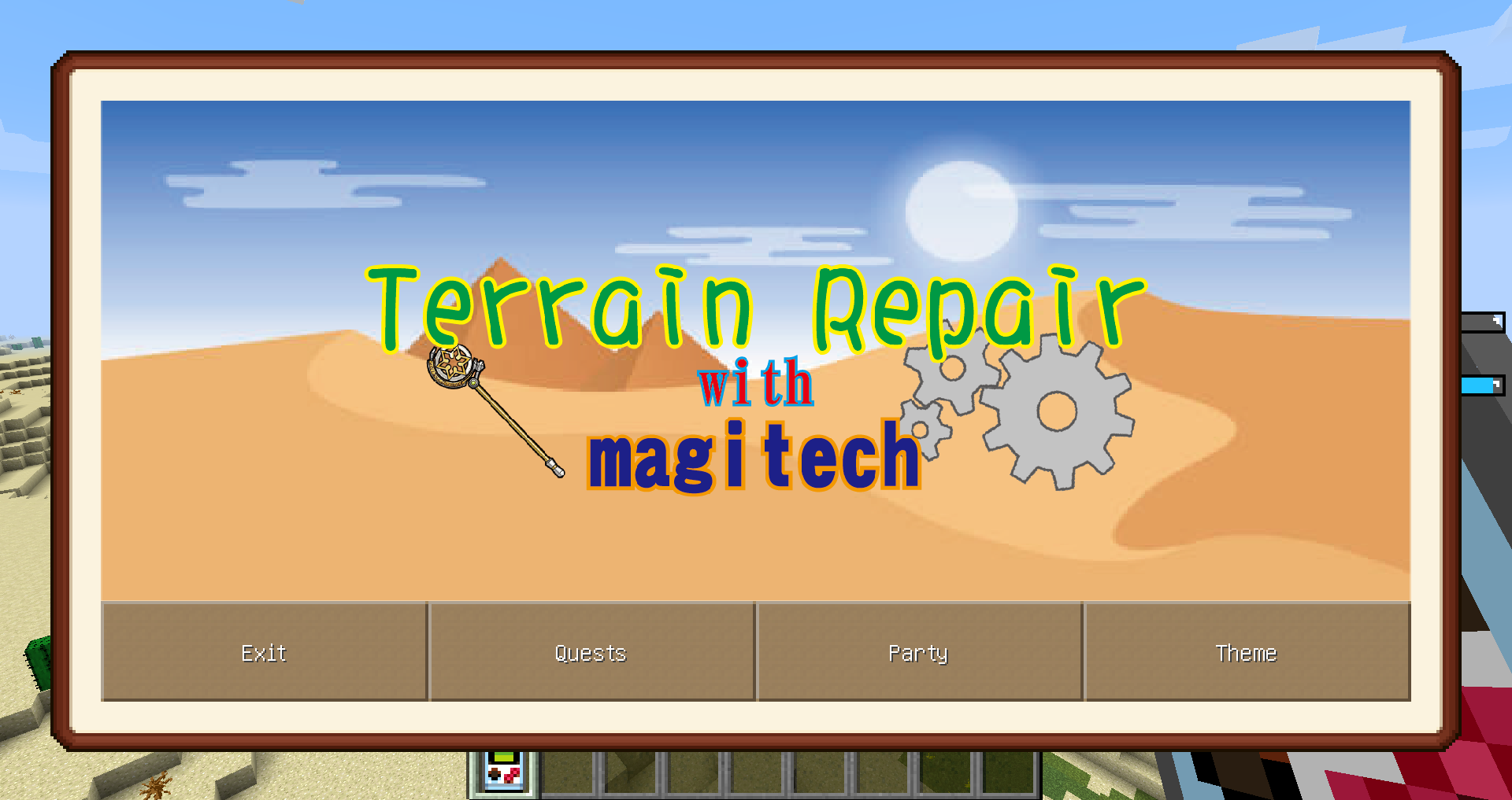 Terrain Repair with magitech - Minecraft Modpacks - CurseForge