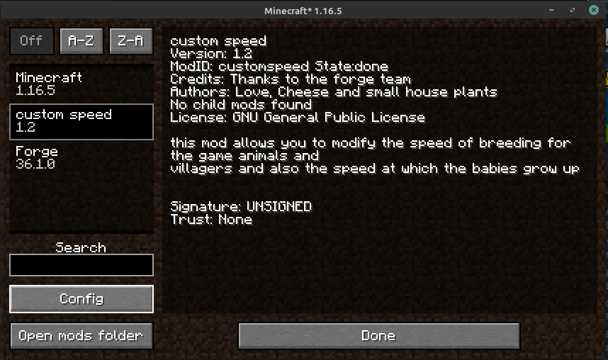 customspeed - Minecraft Mods - CurseForge