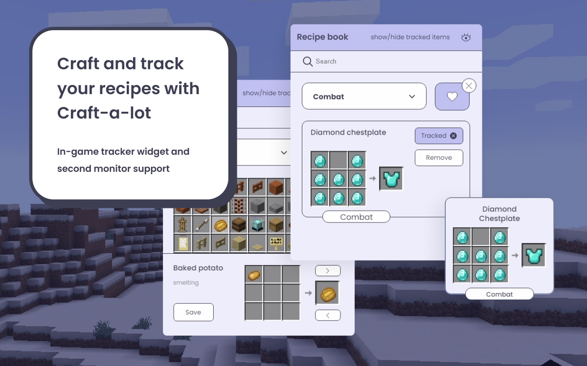 Craft-a-lot helper mod - Minecraft Mods - CurseForge