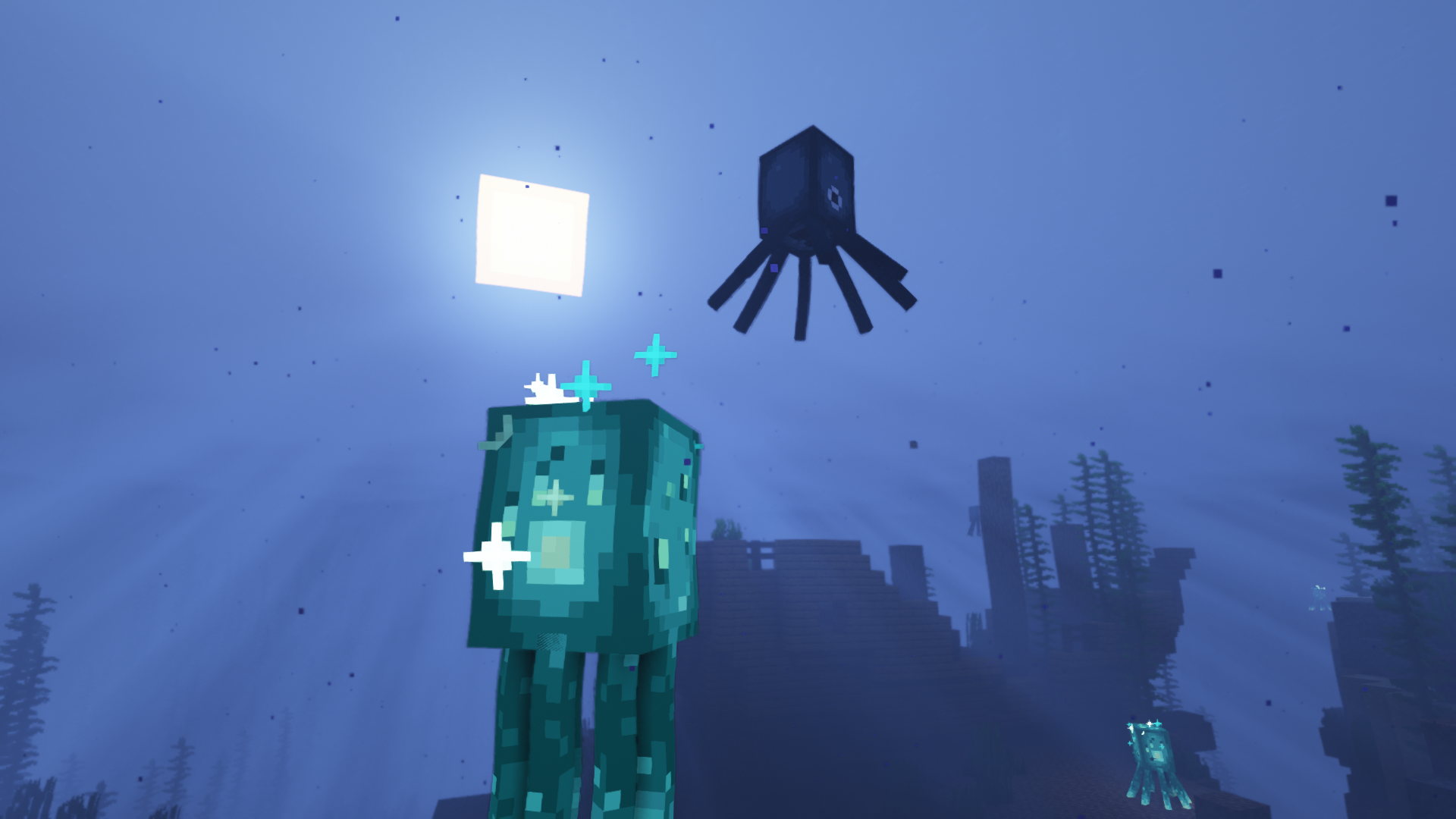 Minecraft Squid Wallpaper By Page 2 | Minecraft Squid HD Wallpapers