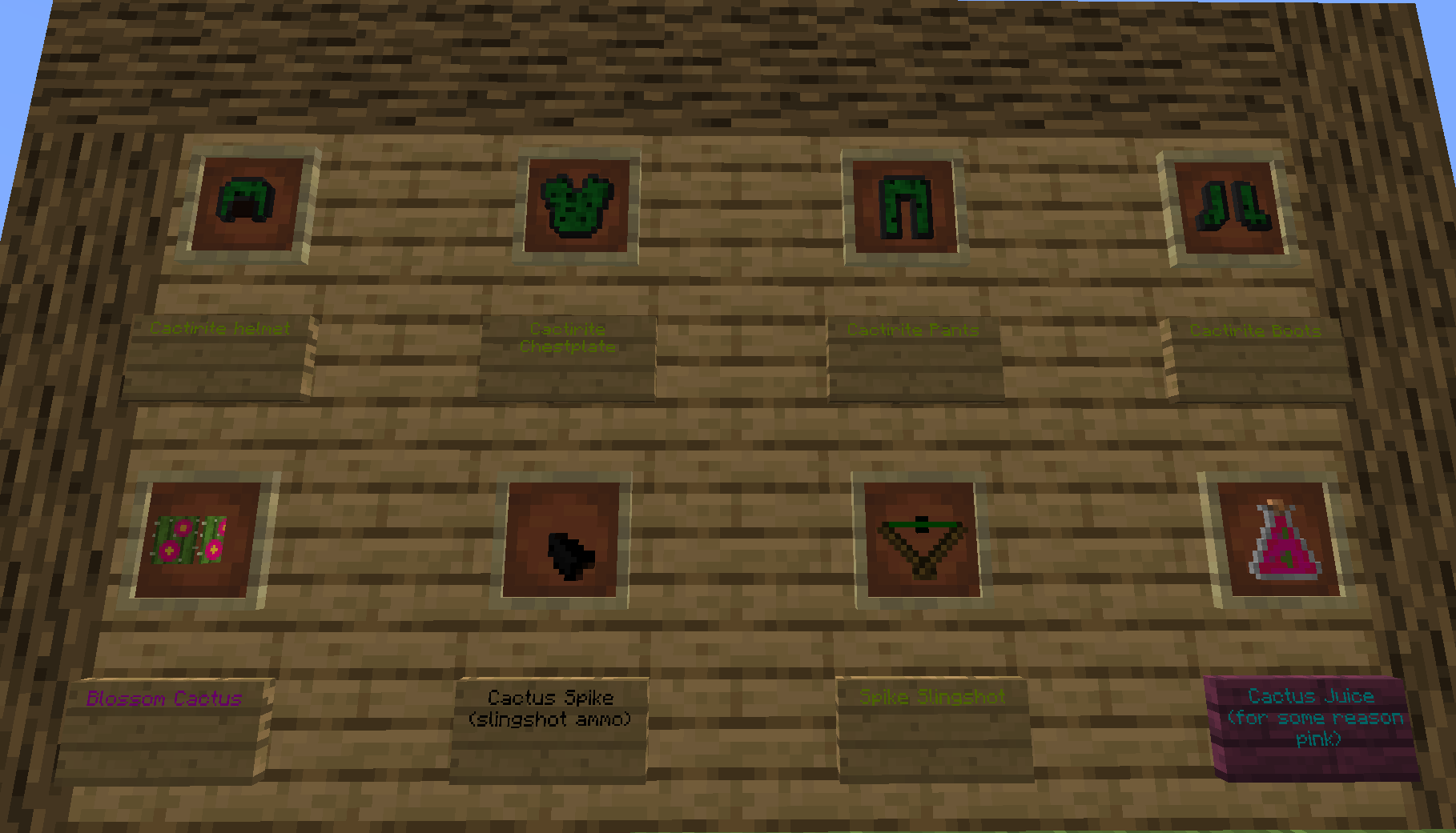 Blooming cactus (discontinued project) - Minecraft Mods - CurseForge