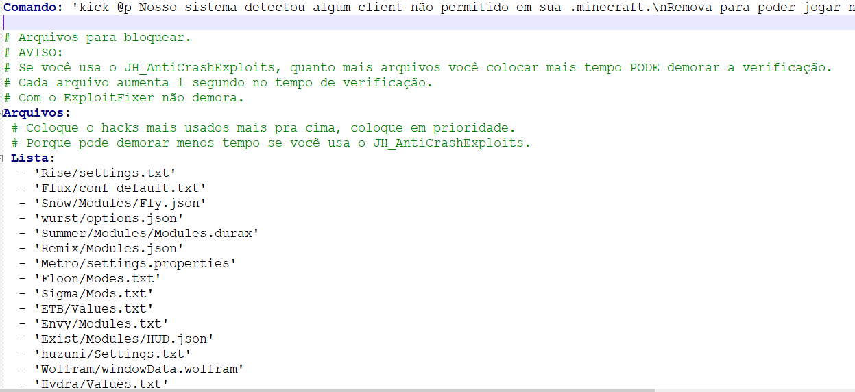 Images - TD_AntiHack - Bukkit Plugins - Projects - Bukkit