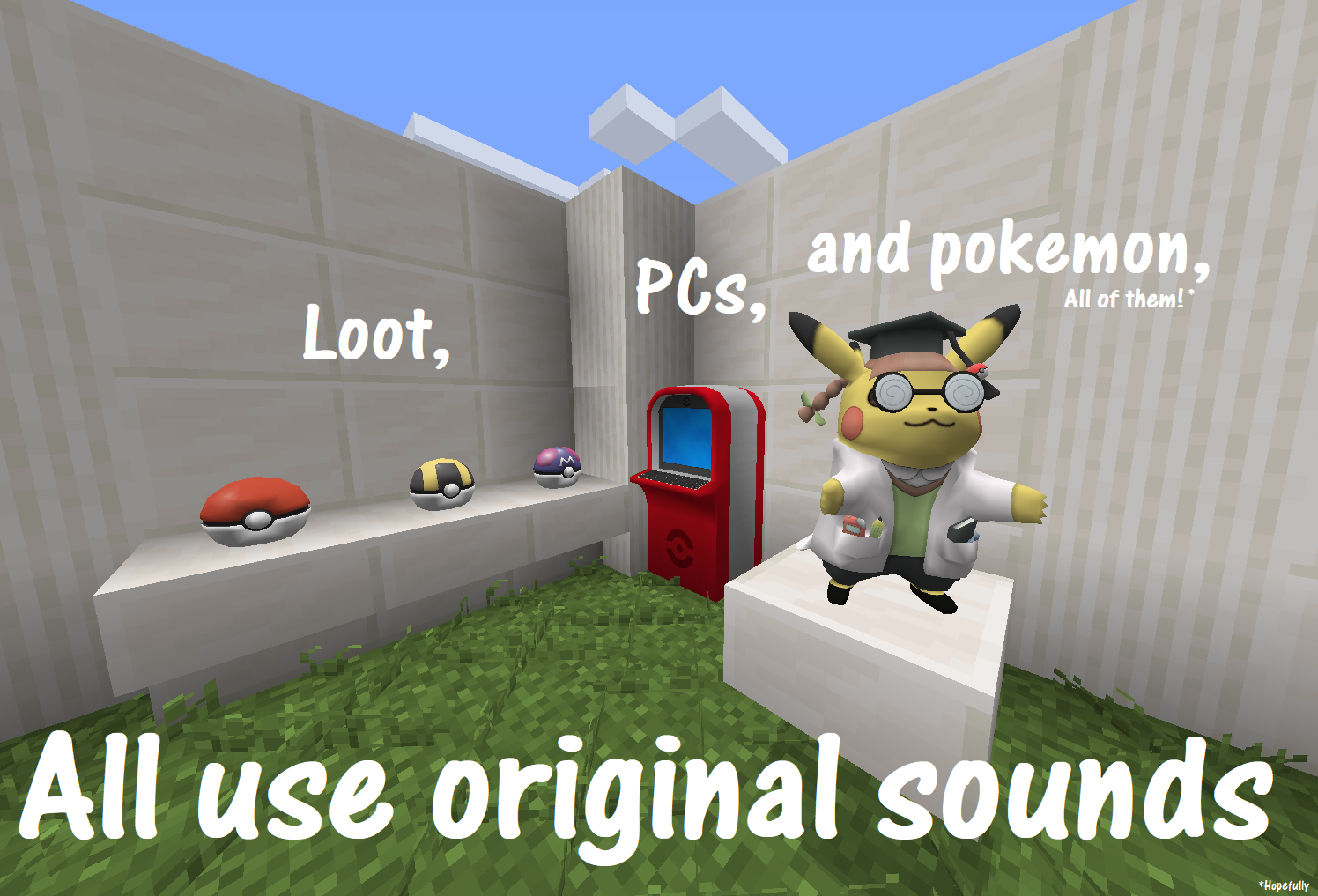 Pokemon Healing Center Pixelmon