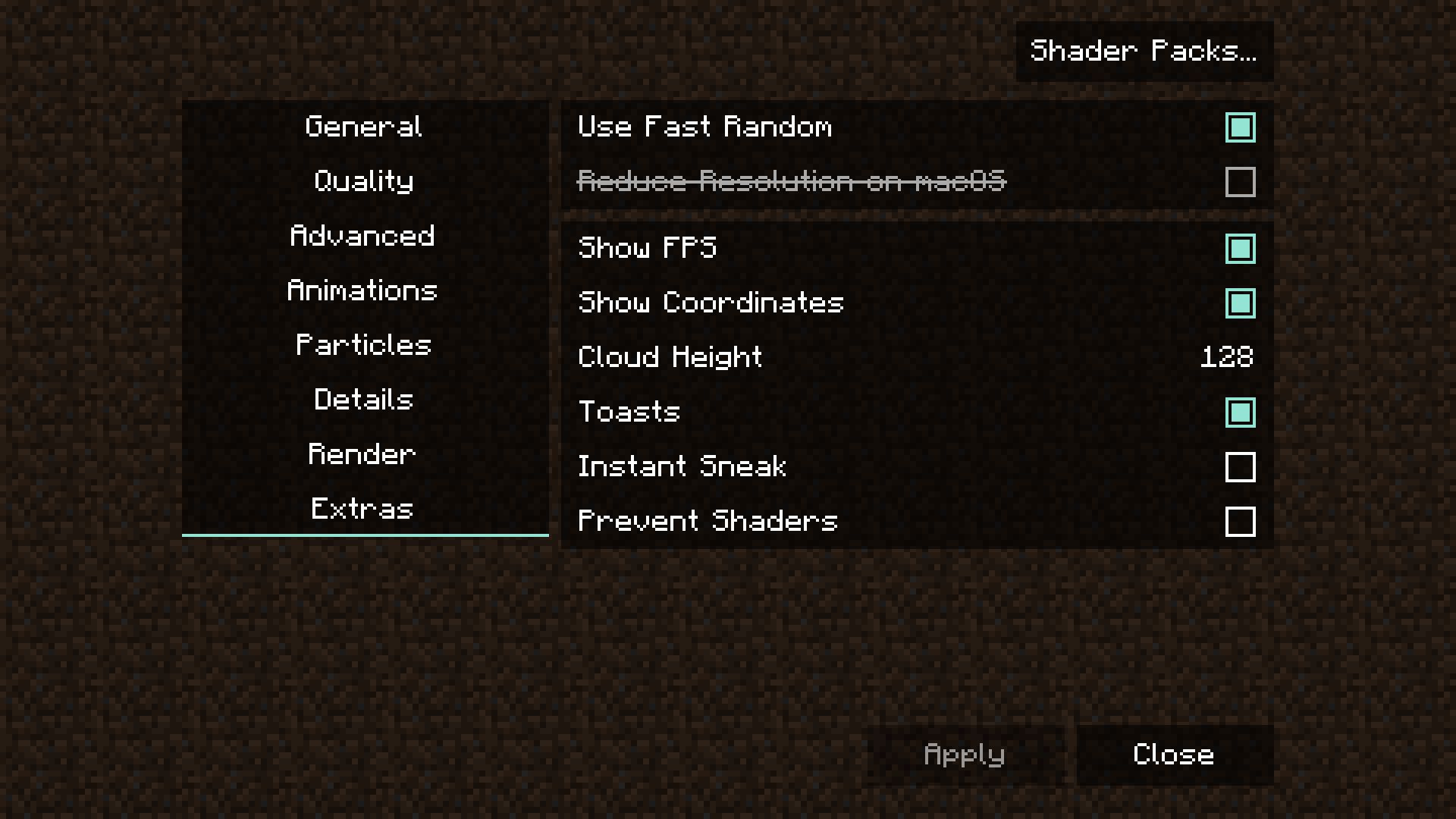 OpalFab (OptiFine alternatives on Fabric) - Minecraft Modpacks - CurseForge