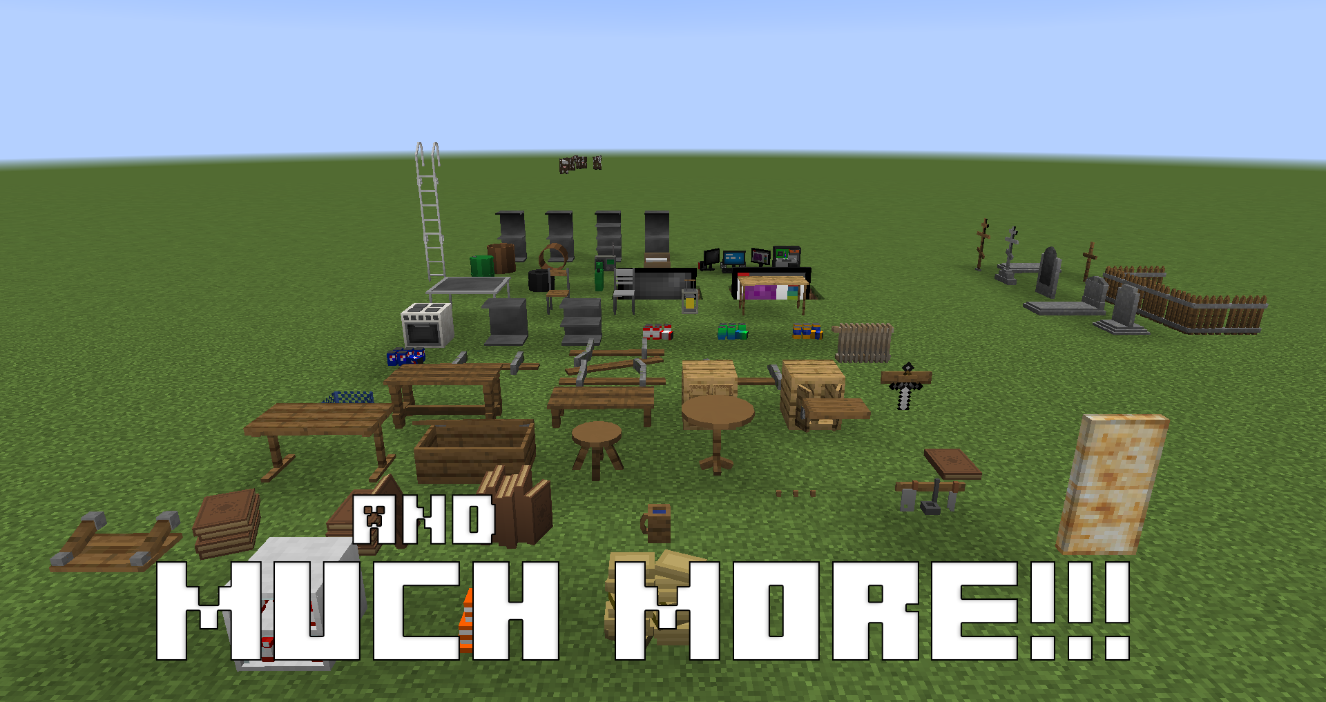 Rcraft - Russian furniture and items - Screenshots - Minecraft Mods ...