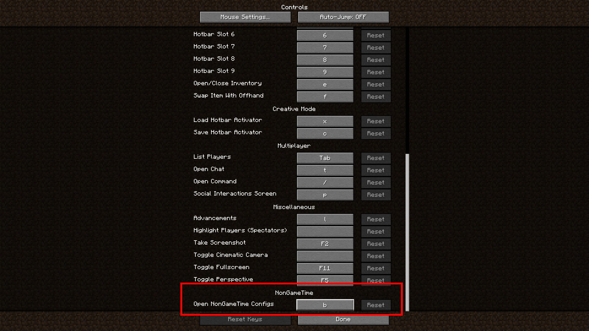 Non Game Time - Minecraft Mods - CurseForge