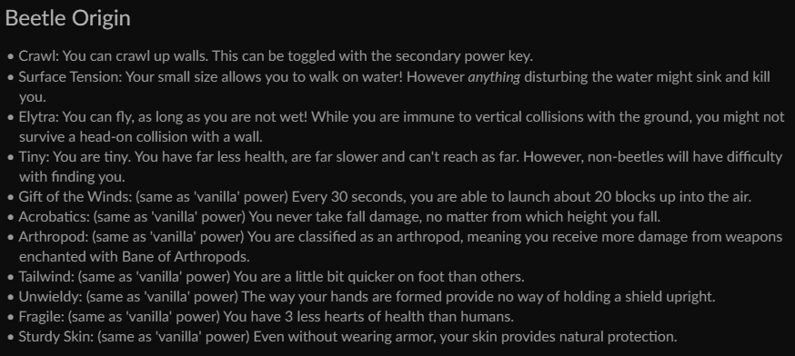 Better Origins - Minecraft Modpacks - CurseForge