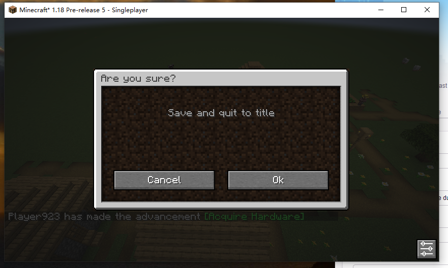 QuitConfirm - Minecraft Mods - CurseForge