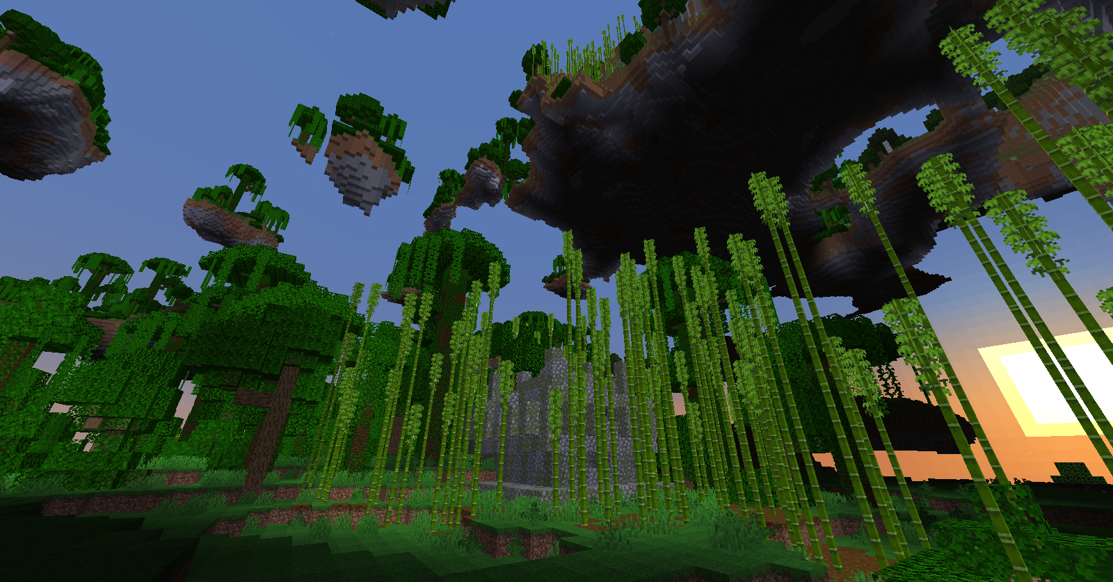Fancy Floating Islands Minecraft Customization Curseforge