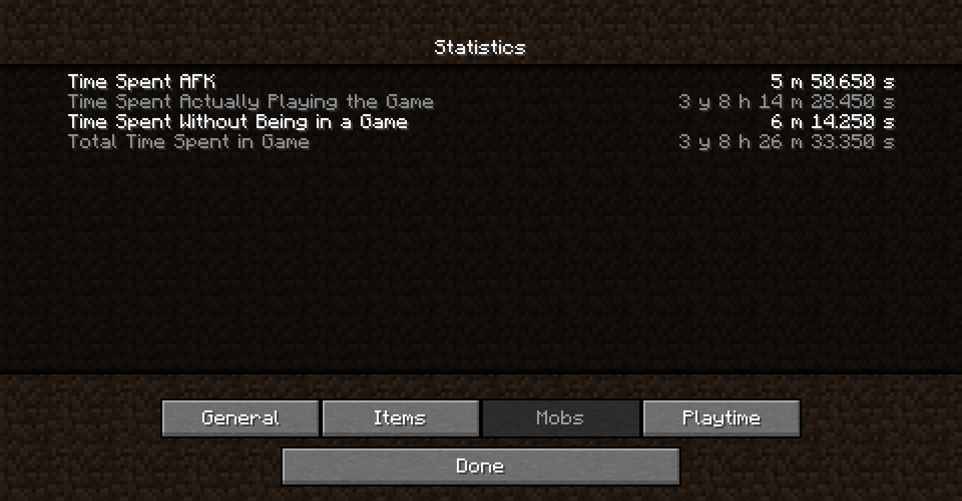 Playtime Meter - Minecraft Mods - CurseForge