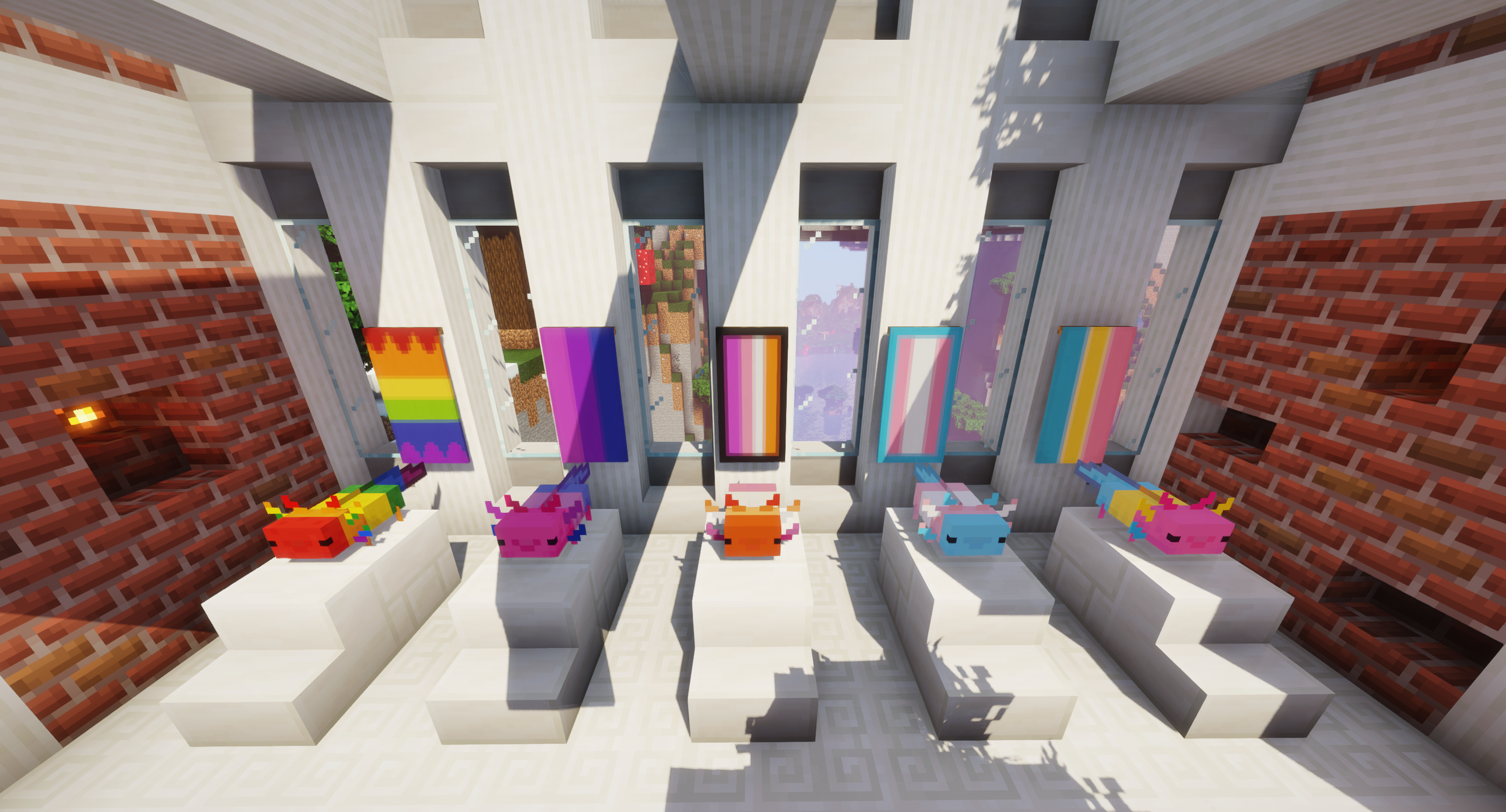 Pride Axolotls - Minecraft Resource Packs - CurseForge