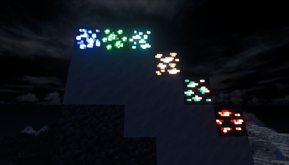 Glowing Ores addon (16x) - Gallery - Minecraft Resource Packs - CurseForge