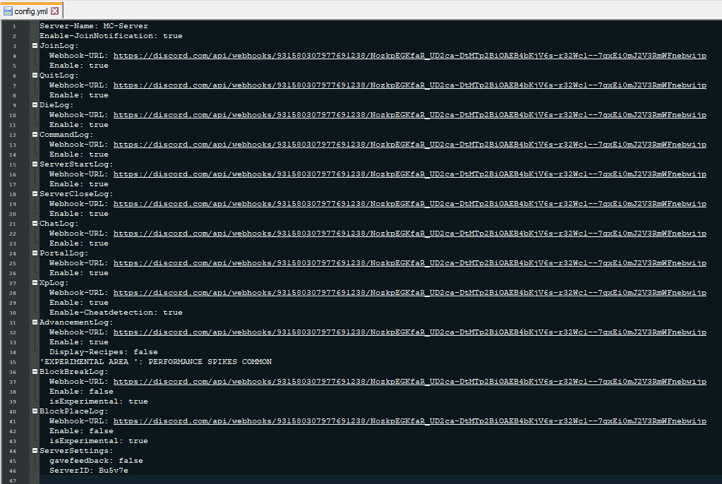 [DiscordLogs] Remasterd ( Ingame Support ) - Minecraft Bukkit Plugins ...