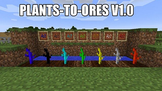 Plants-to-ores - Minecraft Mods - CurseForge