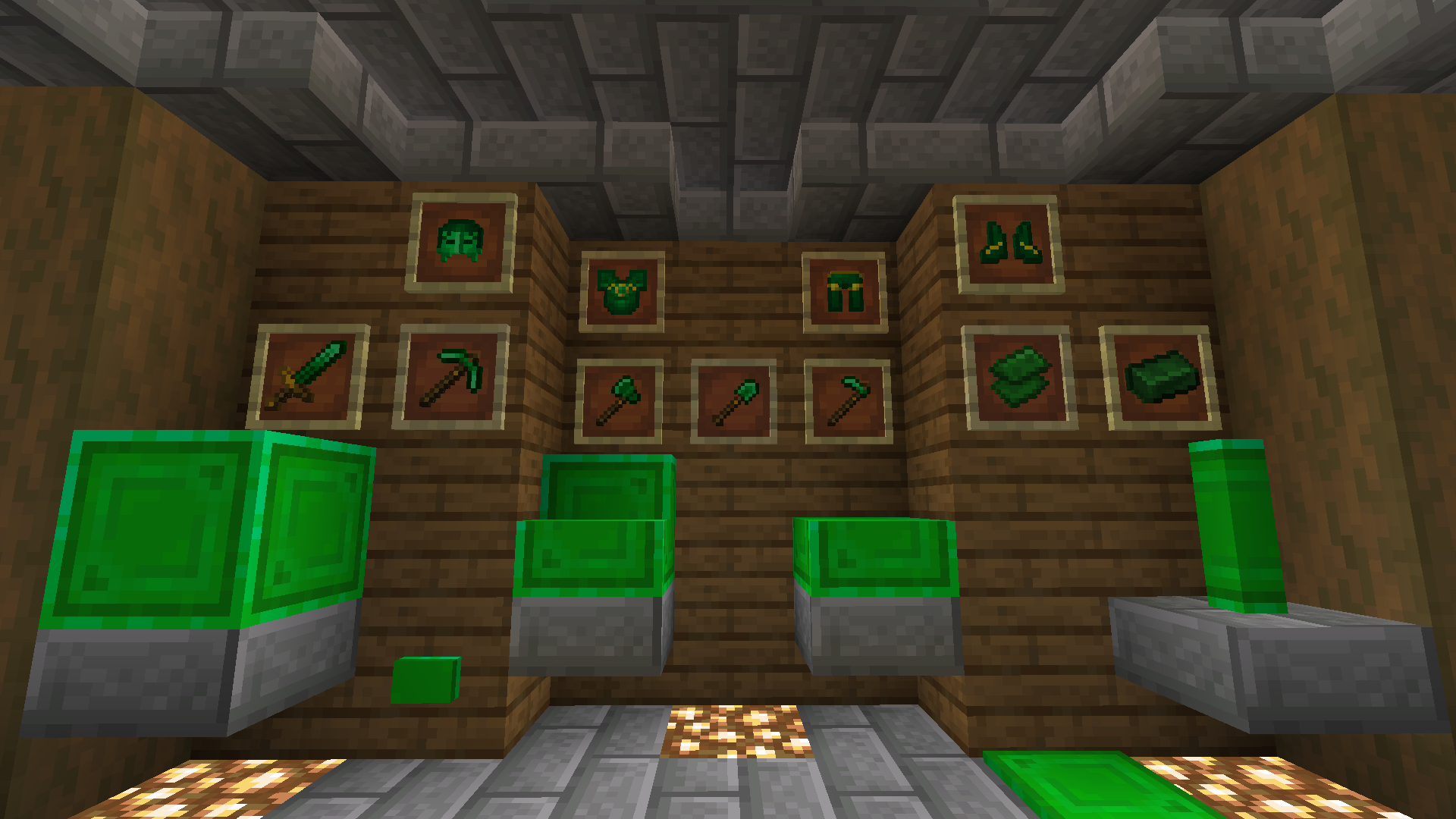 Emeraldite Items (better than Netherite but Emerald) - OUTDATED ...