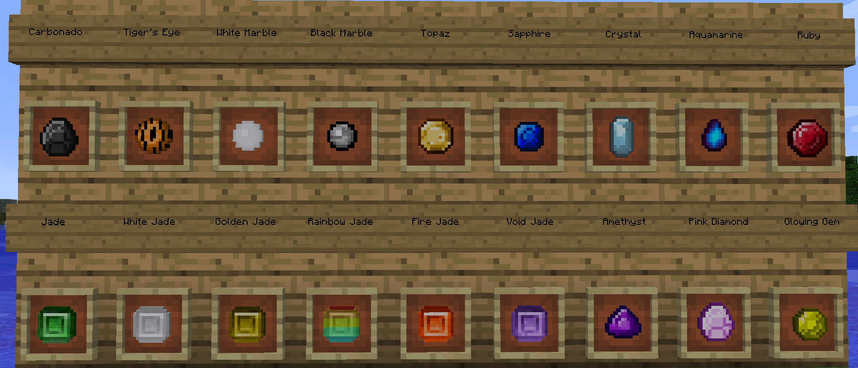 Gems and Treasures - Gallery - Minecraft Mods - CurseForge