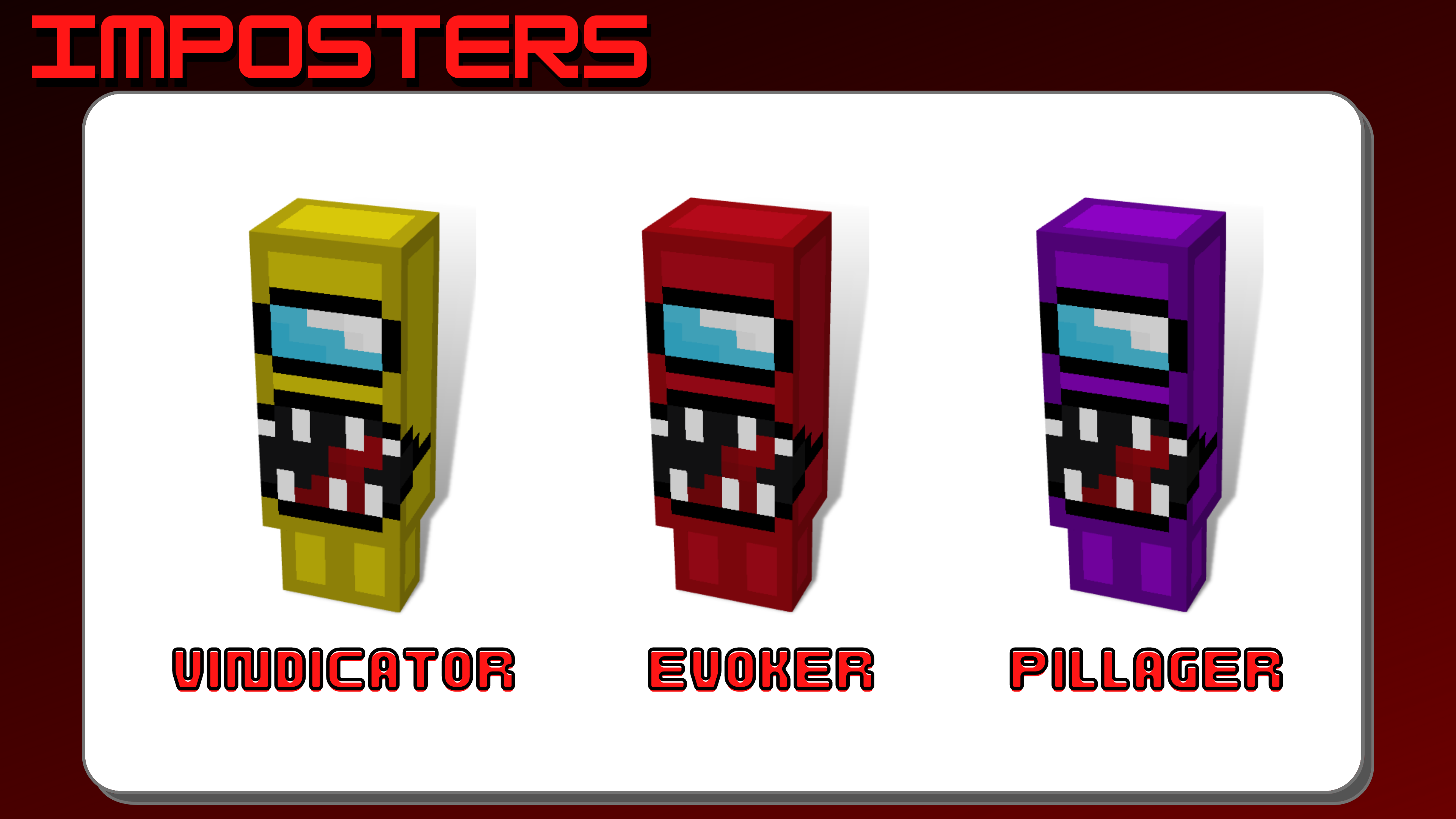 The Imposter Pack: Task Update - Minecraft Resource Packs - CurseForge