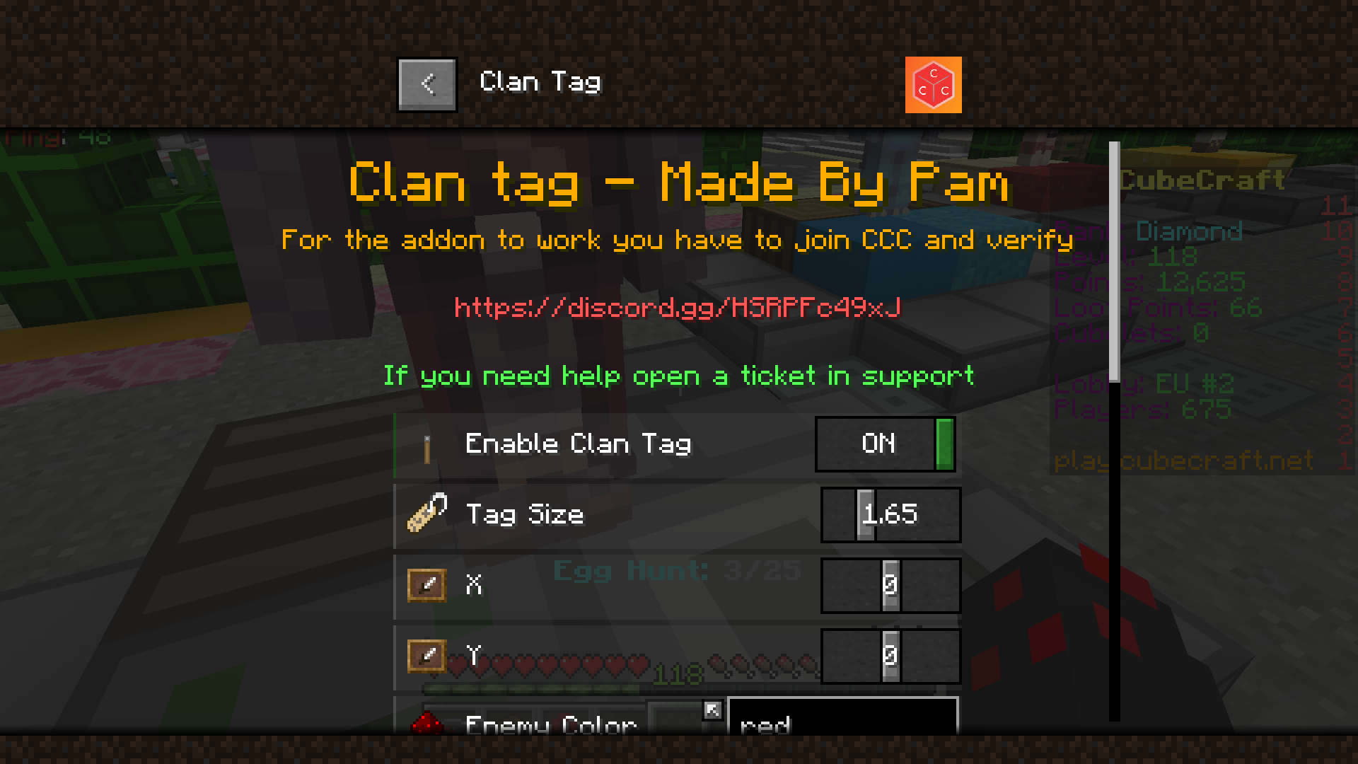 Clan Tag - Minecraft Mods - CurseForge