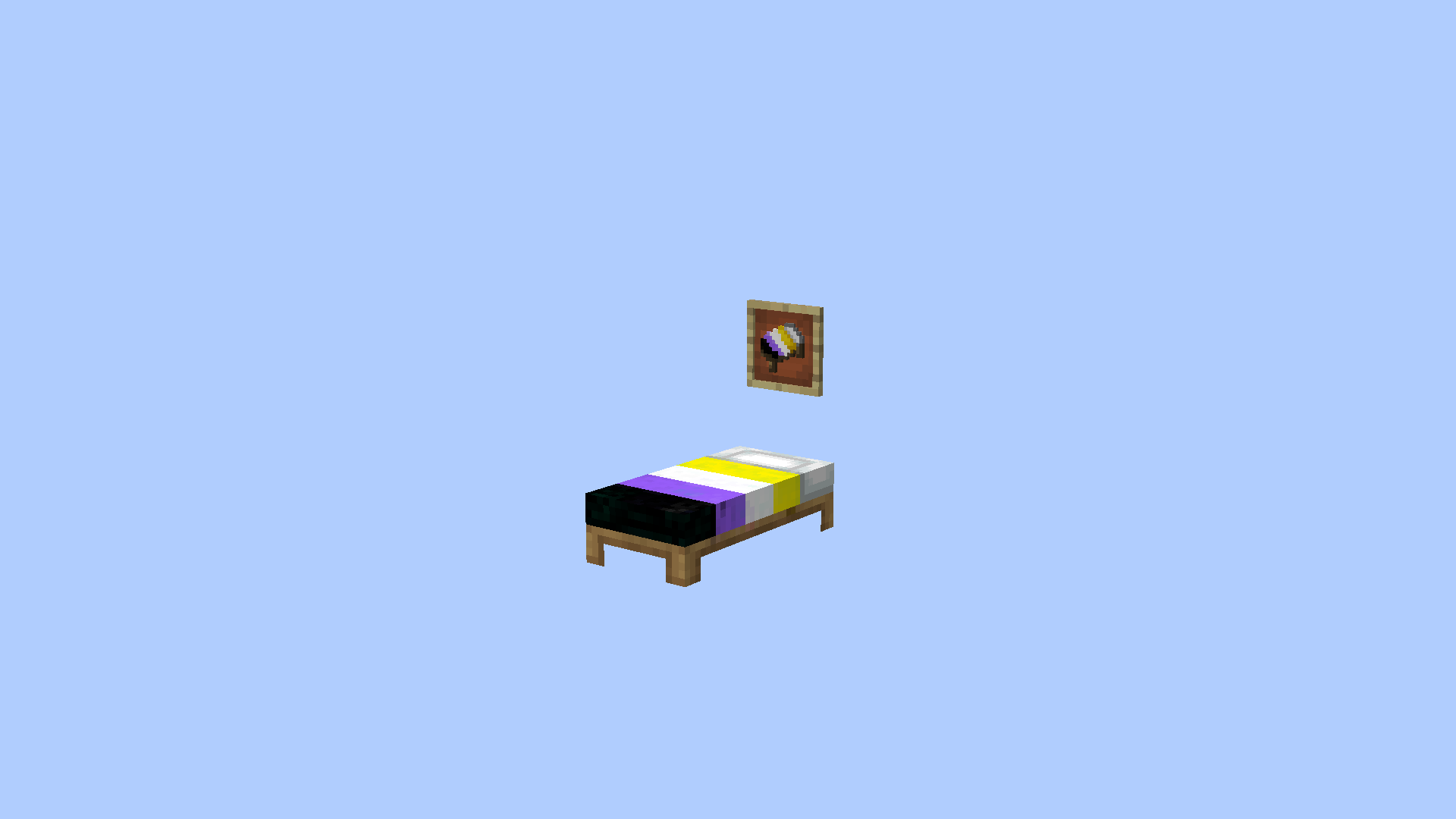 Keagan's Non-Binary Pride Bed Overlay - Minecraft Resource Packs ...
