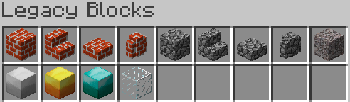 Legacy Blocks Screenshots - Mods - Minecraft