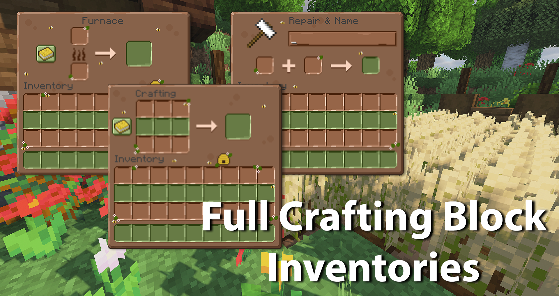 Buzzy Bee GUI & Hot Bar - Minecraft Resource Packs - CurseForge