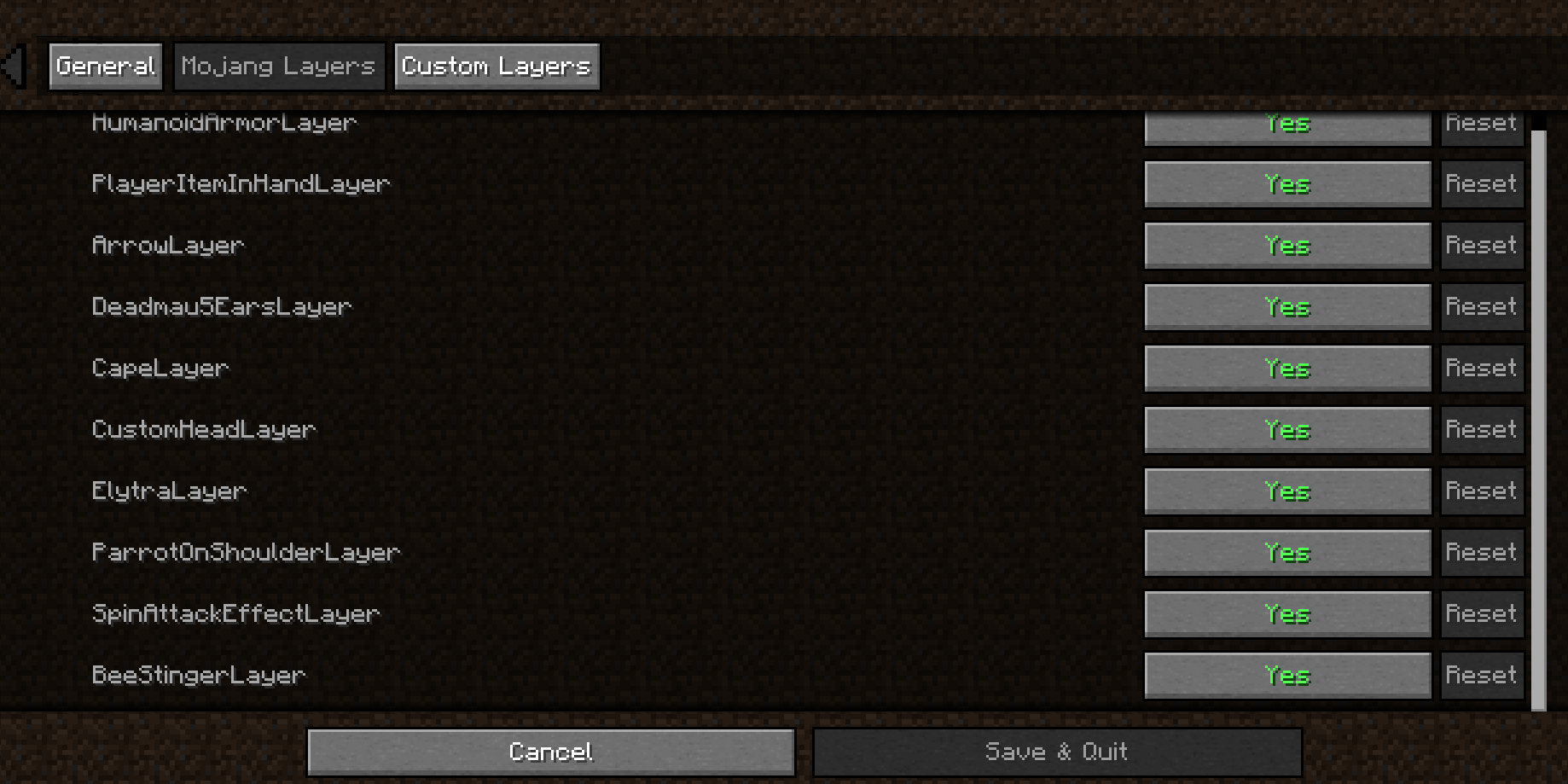 Layer Control - Minecraft Mods - CurseForge