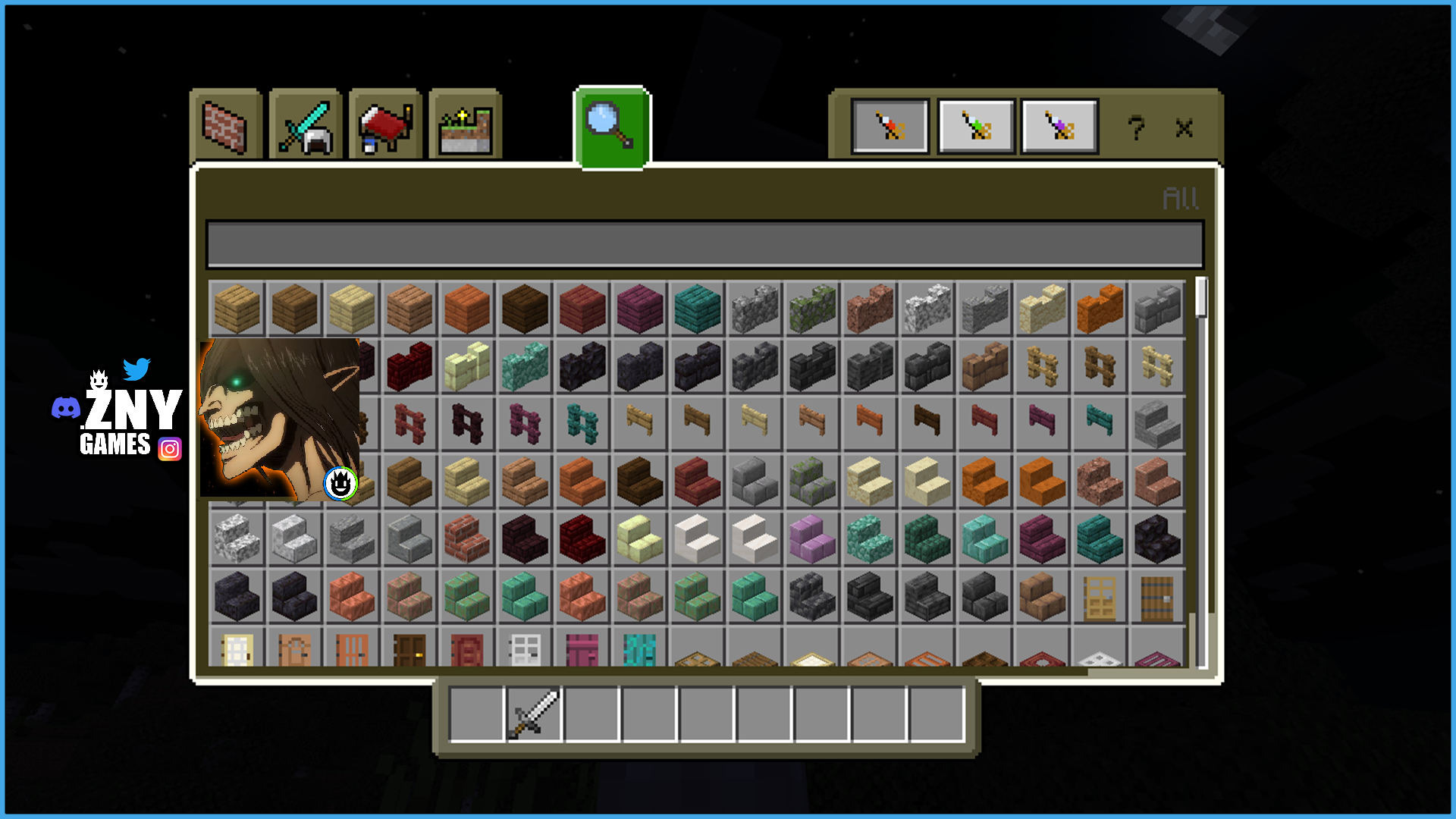 ATTACK ON TITAN UI [BEDROCK] - Minecraft Bedrock Addons - CurseForge