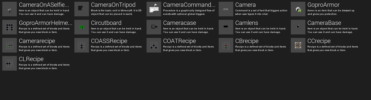 Cameras - Gallery - Minecraft Mods - CurseForge